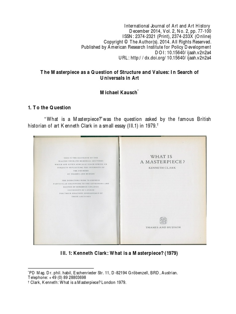 Masterpiece | PDF | Reason | Cognitive Science