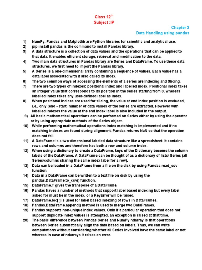 Class 12th IP Chapter 2nd | PDF