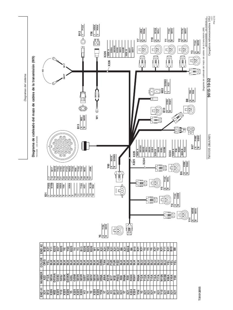 Sistema Eléctrico Transmisión 310J | PDF