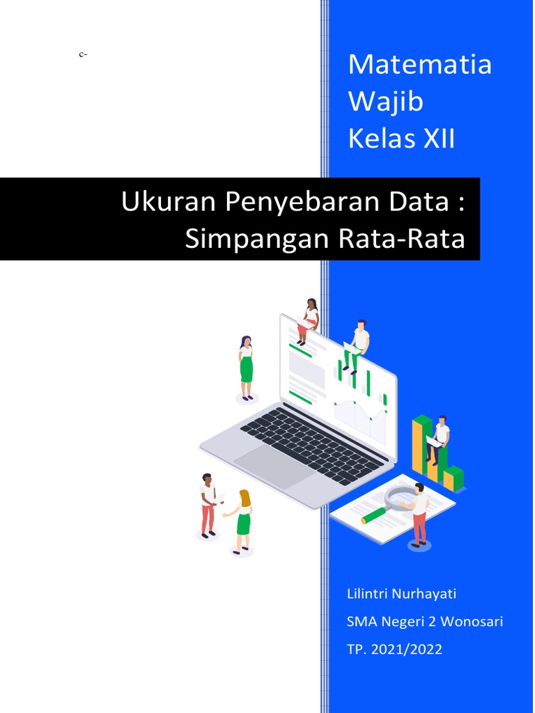 10 Materi Ukuran Penyebaran Data Simpangan Rata Rata | PDF