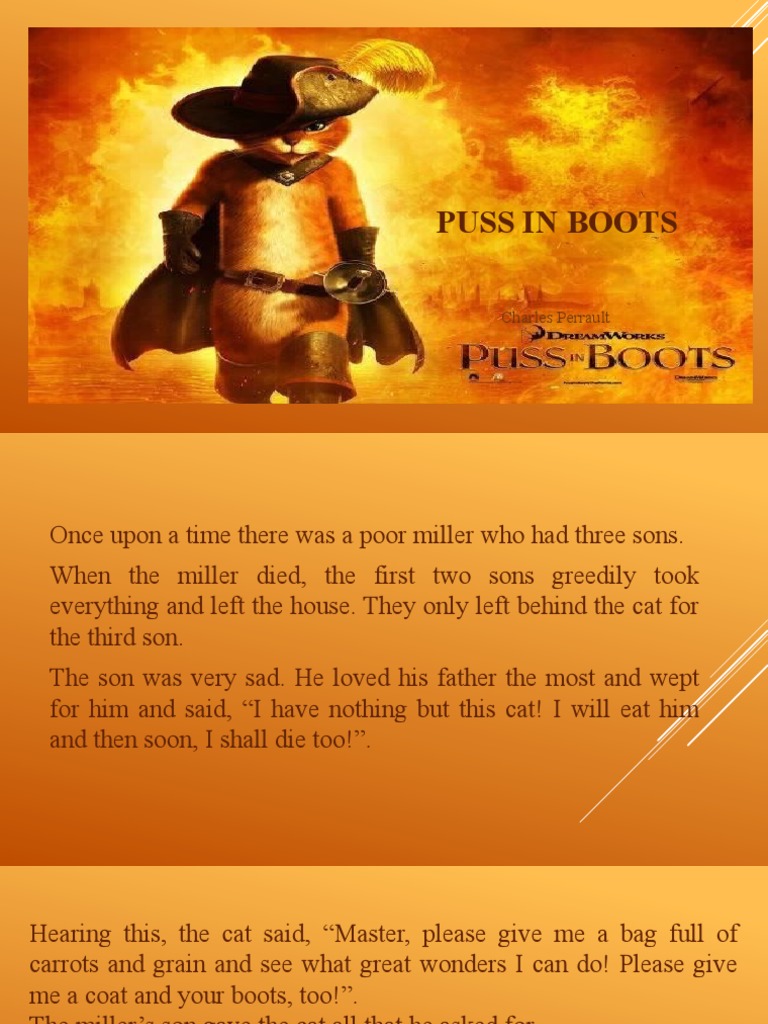 Puss in Boots | PDF | Fairy Tales