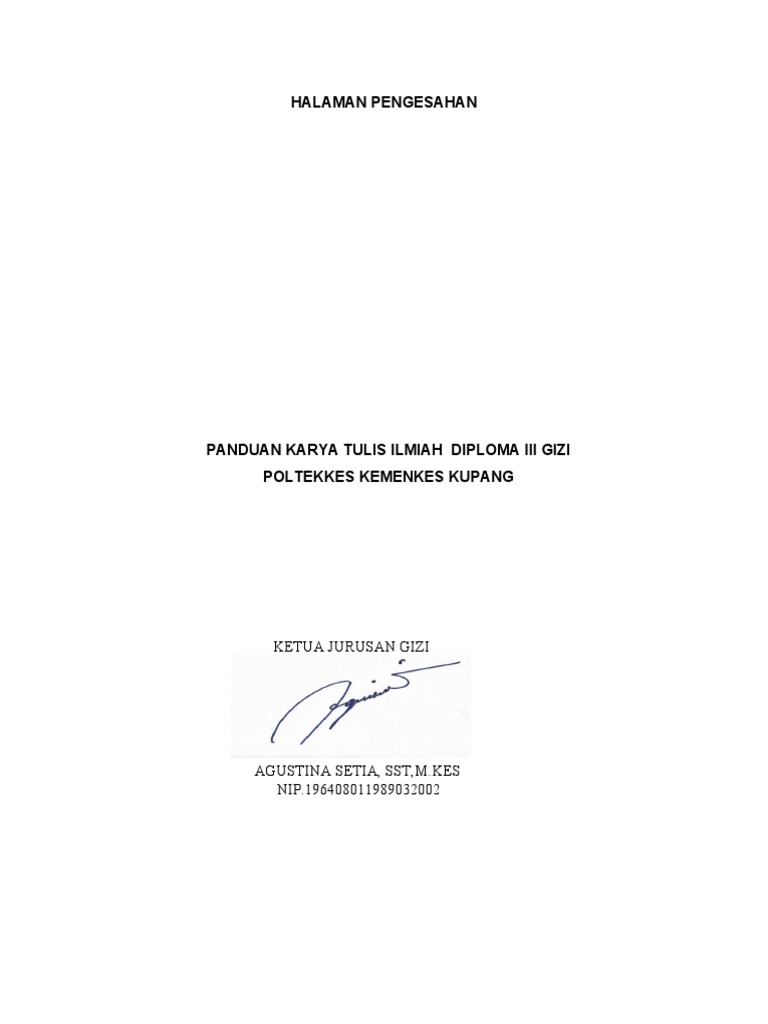 Pedoman Kti | PDF | Karier & Perkembangan | Seni