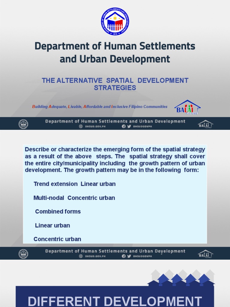The Alternative Spatial Development Strategies | PDF | Climate Change ...