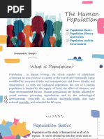 Human Population EVS Project | PDF | Population | Human Overpopulation