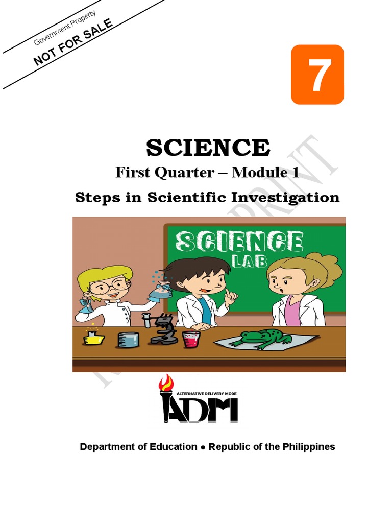 Science7_q1_mod1_steps in scientific investigation_v5 | PDF
