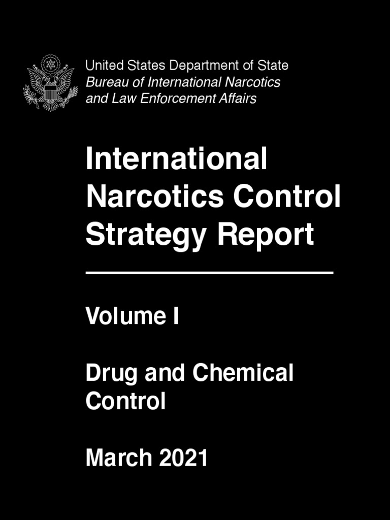 International Narcotics Control Report 2021 | PDF | Illegal Drug Trade ...