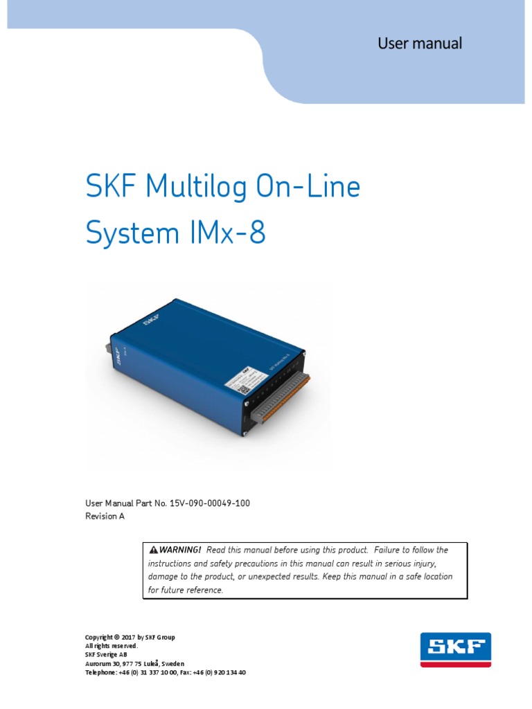 IMx-8 User Manual - EN 15V - 090 - 00049 - 100 - TCM - 12-289998 | PDF ...