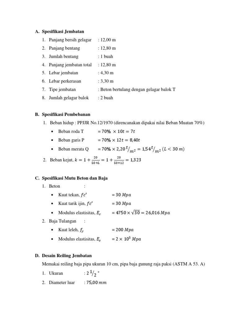 Perhitungan Perkerasan Jalan | PDF