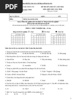 Khoa Kỹ Thuật Máy Tính Đề 2 It012 - Tổ Chức & Cấu Trúc Máy Tính Ii | PDF