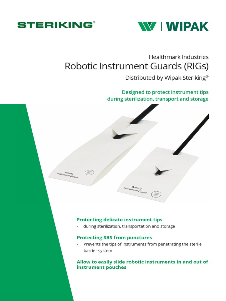 STERIKING - Robotic Instrument Guard - EN - Brochure | PDF | Technology ...