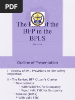 New BFP Citizen Charter FSEC PDF | PDF | Fire Safety | Receipt