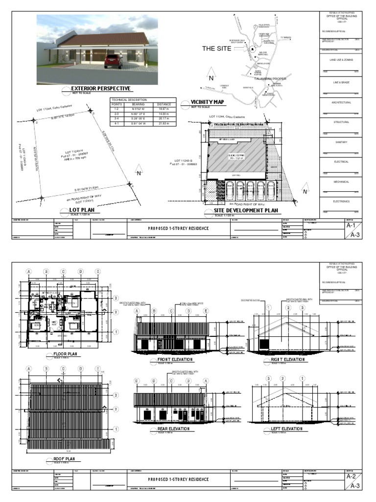Sample Project - Architectural Plans | PDF