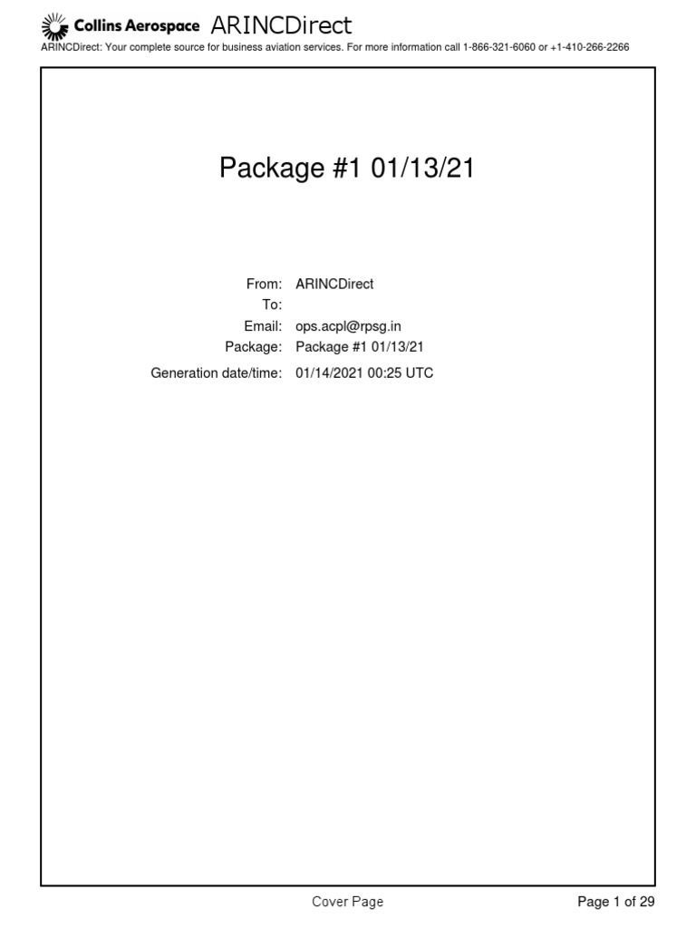 Package #1 01-13-21 | PDF | Airport | Aeronautics