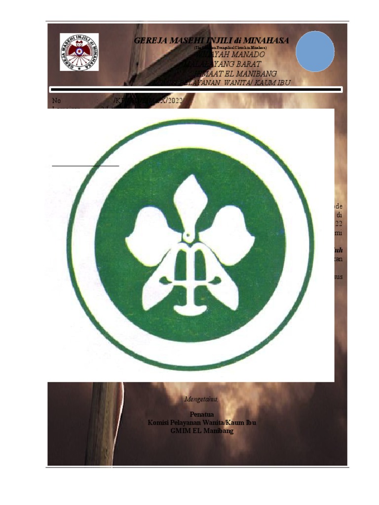 Permohonan Dana HUT WKI GMIM 2022 | PDF