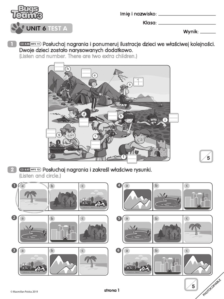 Unit 6 Test A Bugs Team 3 | PDF Unit 6 Test A Bugs Team 3 | PDF
