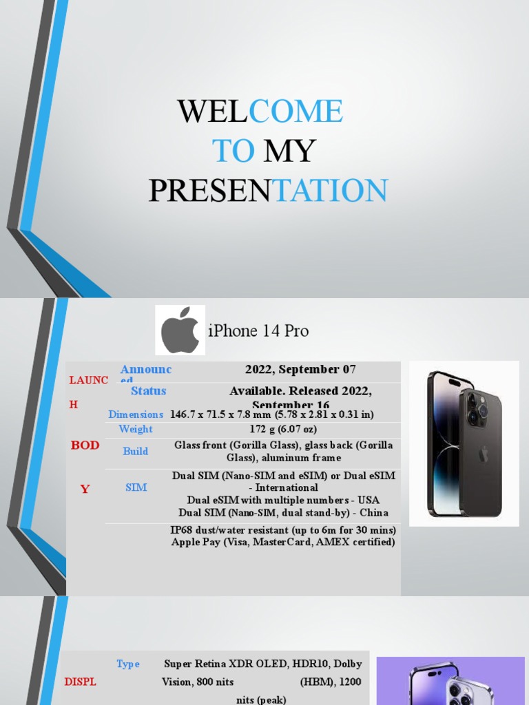 Iphone 14 Pro | PDF | Computing | Information And Communications Technology