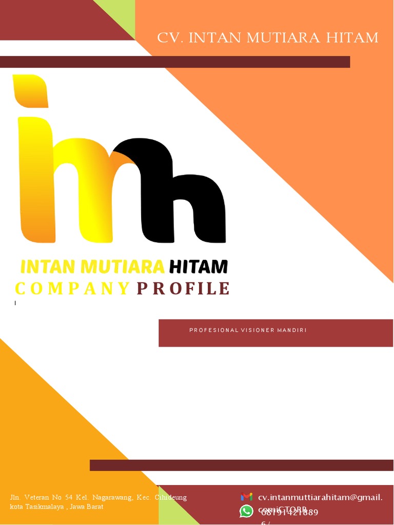Company Profile Intan Mutiara Hitam 1 | PDF