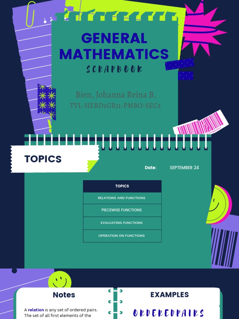 General Mathematics | PDF | Function (Mathematics) | Multiplication General Mathematics | PDF | Function (Mathematics) | Multiplication