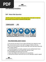 Vehicle Workshop SOP Guidelines | PDF