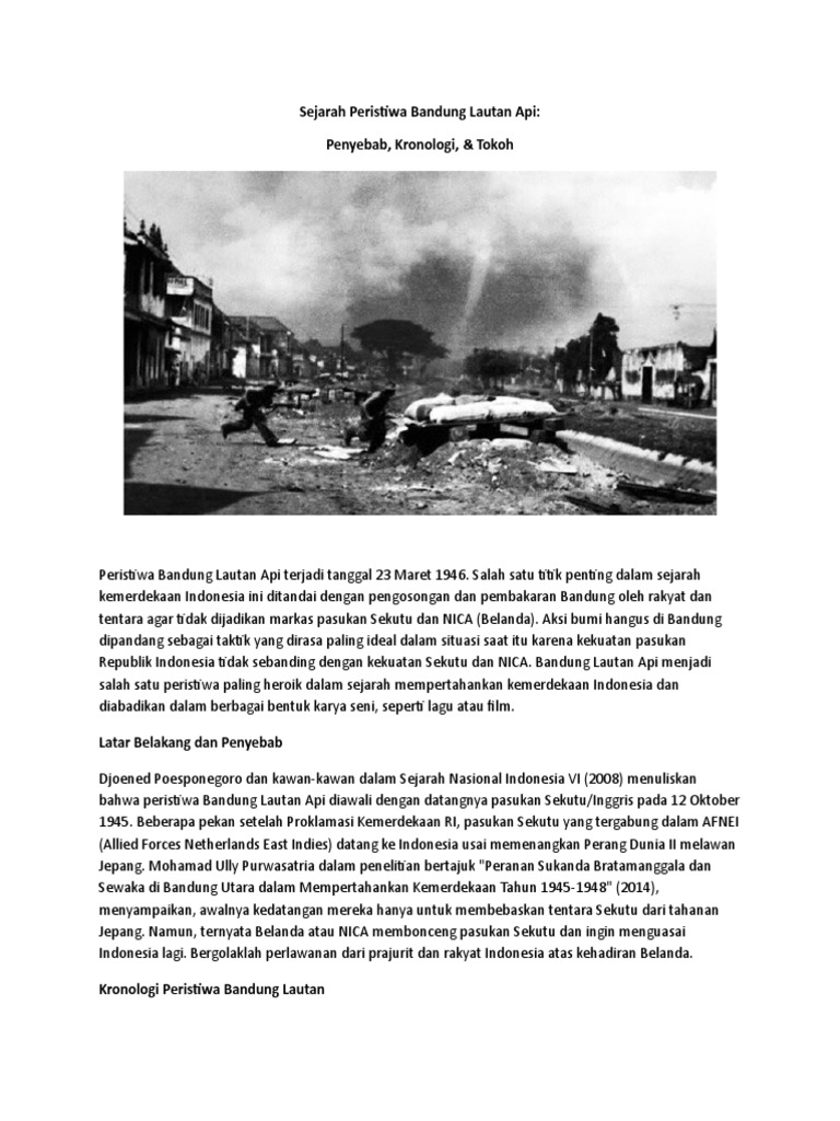 02 SEJARAH Bandung Lautan Api | PDF