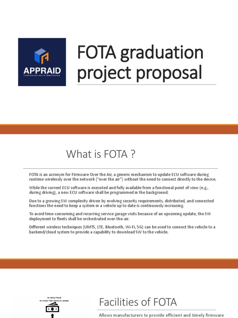 FOTA Presentation | PDF | Cloud Computing | Encryption