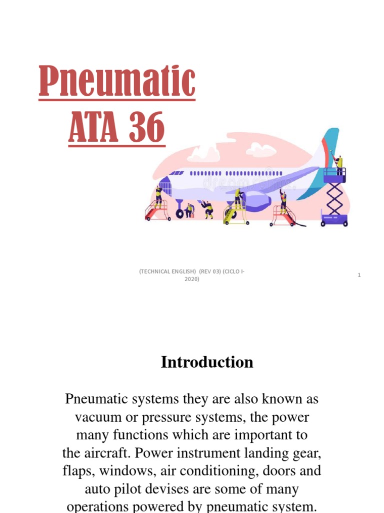 Ata 36 Pneumatic | PDF | Valve | Manufactured Goods