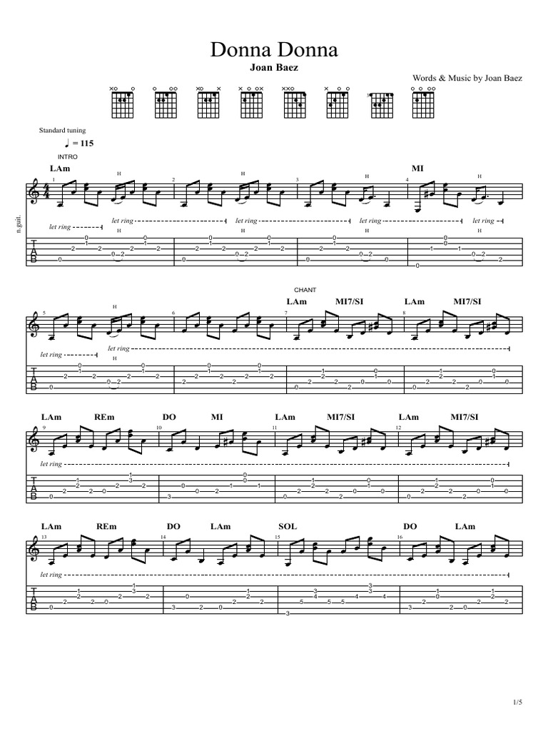 Baez Joan-Donna Donna | PDF