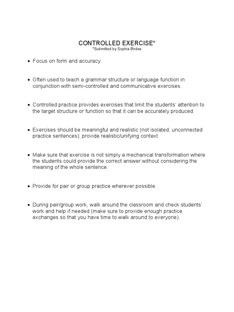 A Comprehensive Guide to Creating Effective Controlled, Semi-Controlled ...