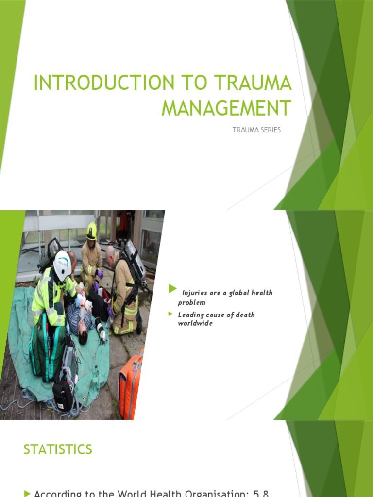 Trauma Management: Key Principles and Practices | PDF | Major Trauma ...
