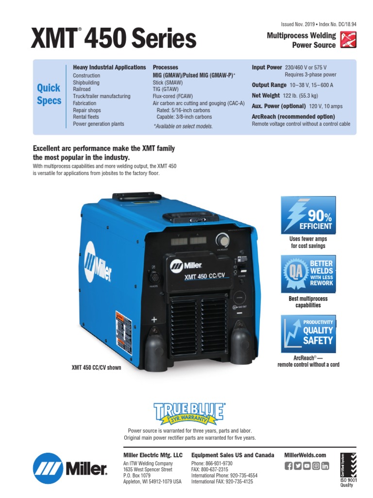 DC1894 XMT 450 Series English | PDF | Electromagnetism | Manufactured Goods