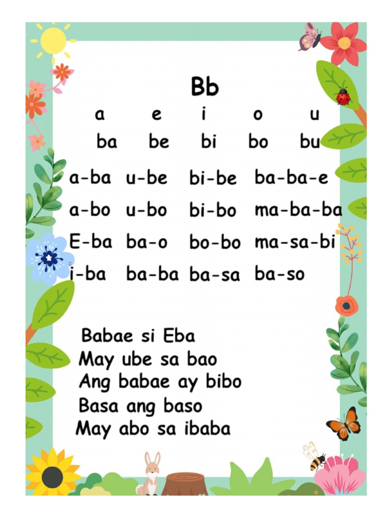 Panimulang Pagbasa | PDF