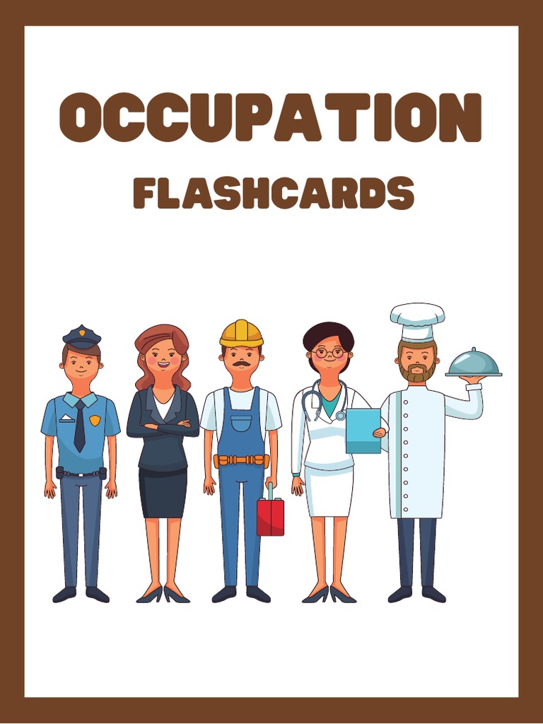 Jobs or Occupations Flashcards | PDF