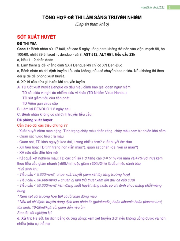 Tong Hop de Thi LS Truyen Nhiem DATK | PDF