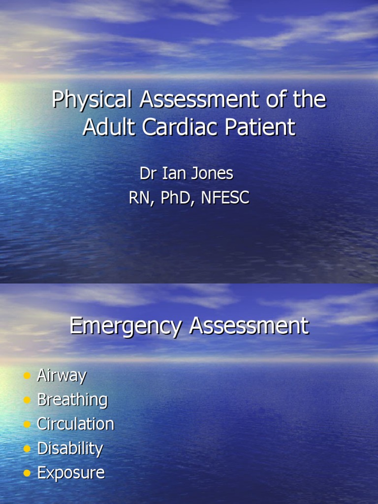 Clinical Assessment of The Cardiac Patient 2 2 | PDF | Heart Valve | Pulse
