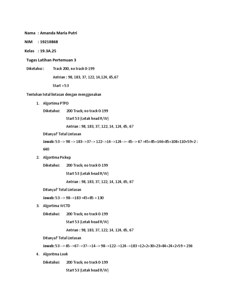 Tugas Sistem Operasi Pertemuan 3 | PDF | Teaching Methods & Materials | Computers