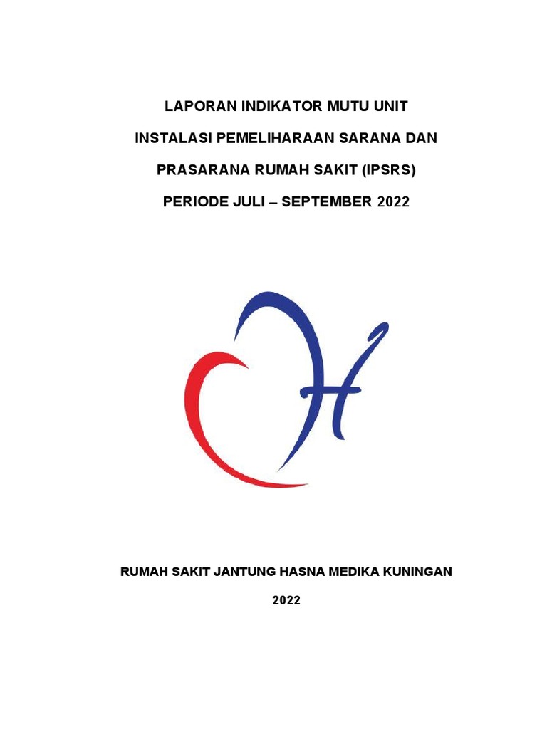 Laporan Triwulan Indikator Mutu Unit Ipsrs Triwulan III 2022 | PDF