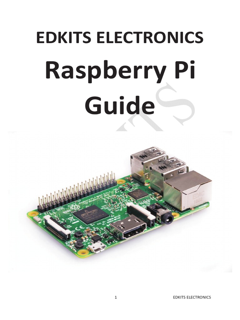 Raspberry Pi Manual LCD Stepper Motor | PDF | Raspberry Pi | Hdmi