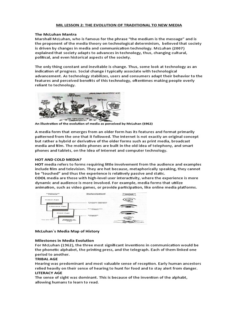 Lesson 2 | PDF | Mass Media | New Media