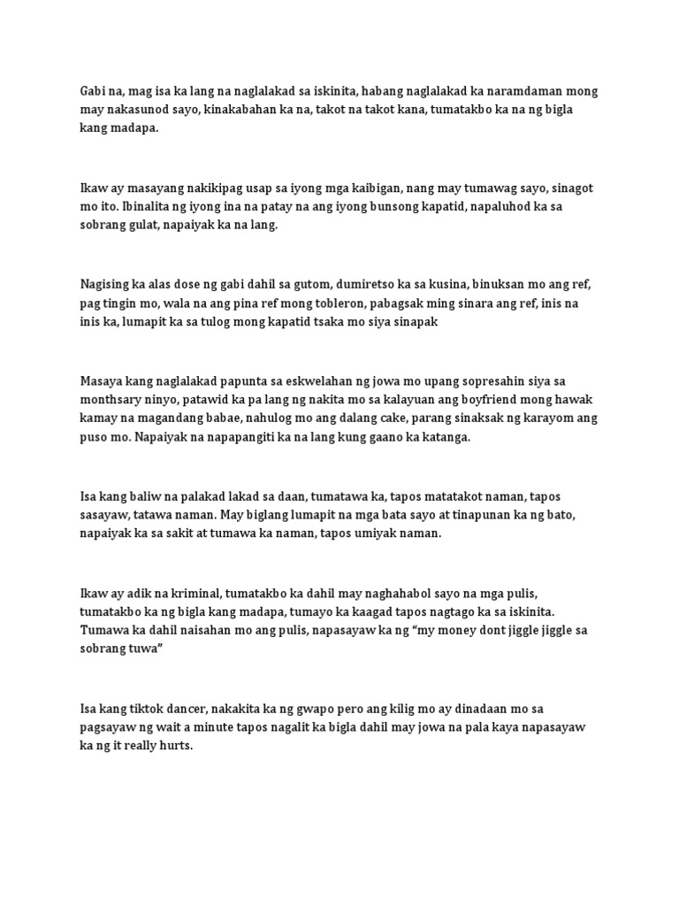 Acting Scripts | PDF