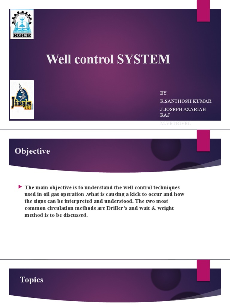 I Am Sharing 'Well Control System | Download Free PDF | Blowout (Well ...