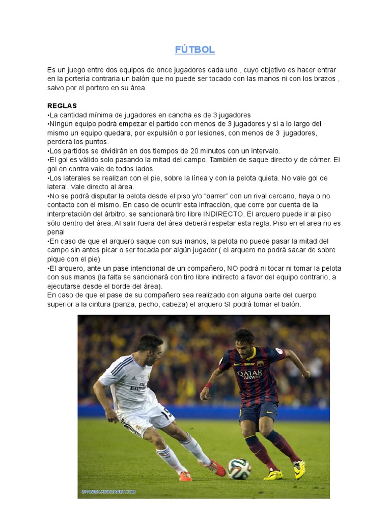 Fútbol | PDF