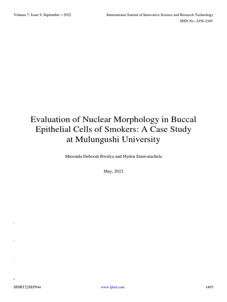 evaluation-of-nuclear-morphology-in-buccal-epithelial-cells-of-smokers
