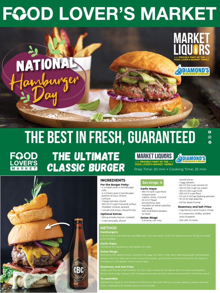 Burger Recipe Book | PDF | Hamburgers | Coleslaw