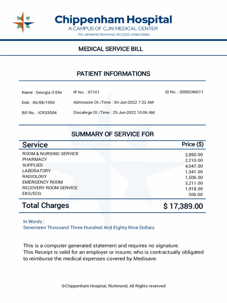 Chippenham Hospital Statement Bill | PDF