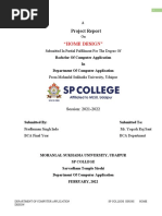 BCA Project Report Format | PDF