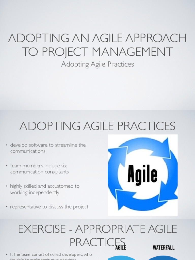 13 14 Adopting Agile Practices | PDF | Agile Software Development ... 13 14 Adopting Agile Practices | PDF | Agile Software Development ...