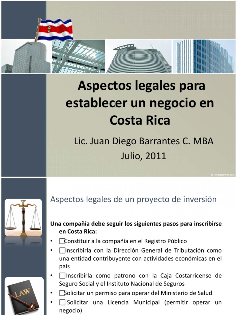 El Estudio Legal de Un Proyecto | PDF | Seguro | Costa Rica