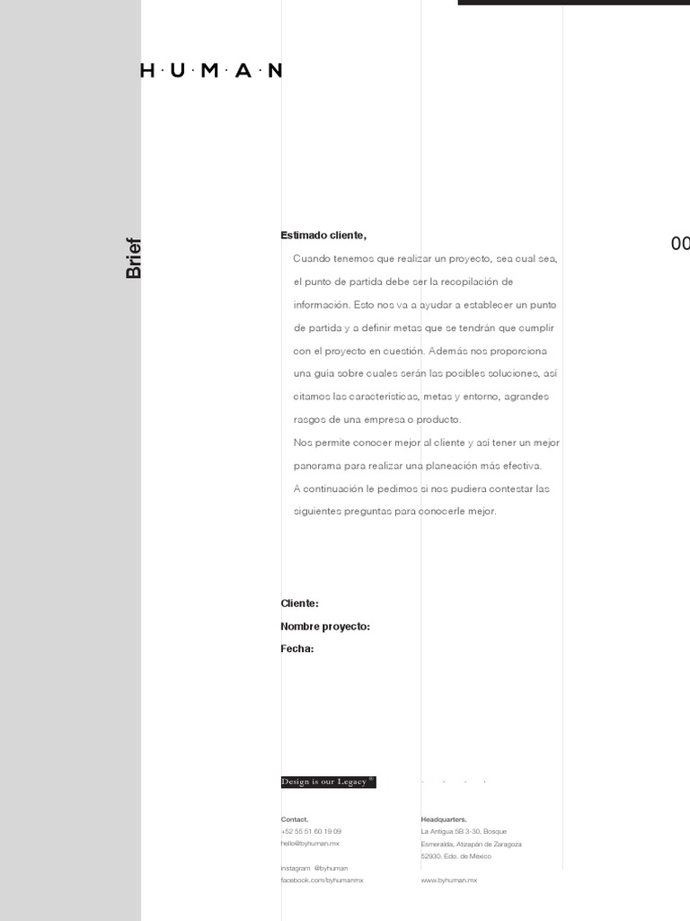 U3 - L1 Encargo y Brief | PDF