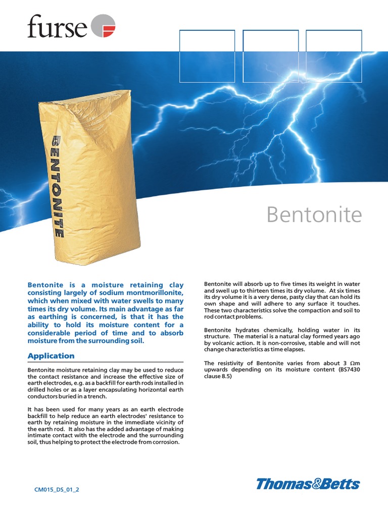 CM015 DS 01 2 | PDF | Clay | Soil