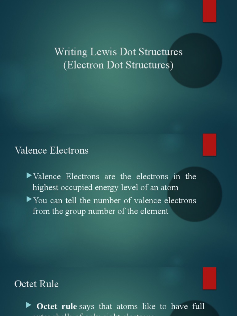 Lewis Dot Structure | PDF | Ion | Chemical Bond